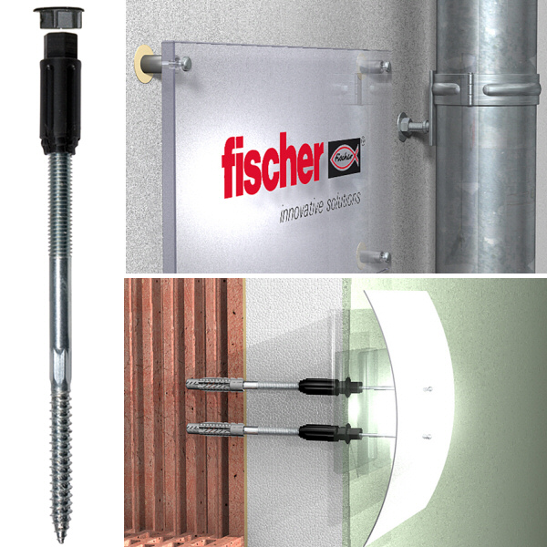 Fixation Thermax-8 Fischer montage traversant polystyrène