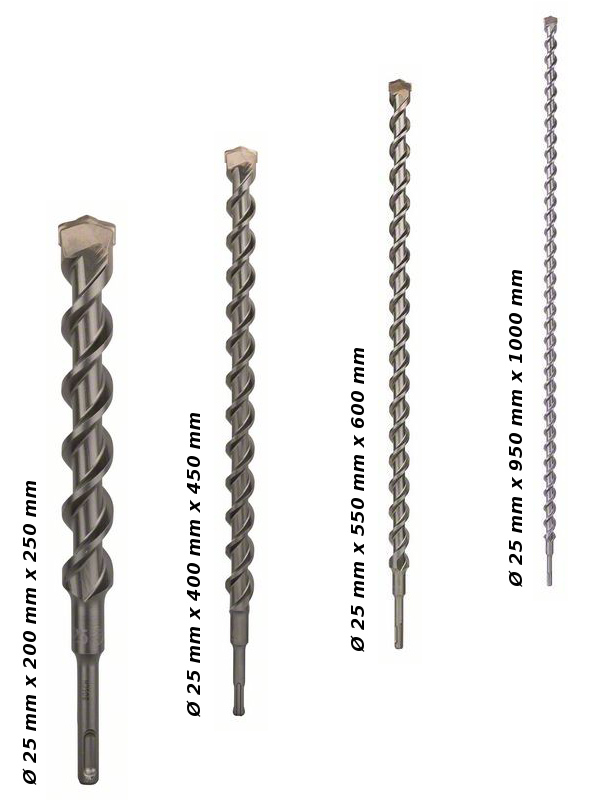 Forêt béton Ø 25 mm SDS-PLUS-5 Bosch perforateur