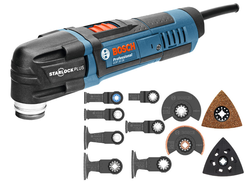 découpeur ponceur GOP30-28 Bosch Multicutter Starlock Plus accessoires