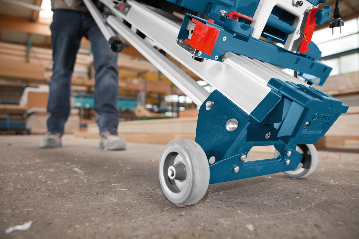 roues support scie onglet GTA3800 Bosch accessoire 1609B01854