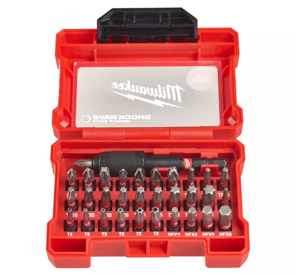 Assortiment embout vissage spécial visseuse choc Milwaukee 4932464240