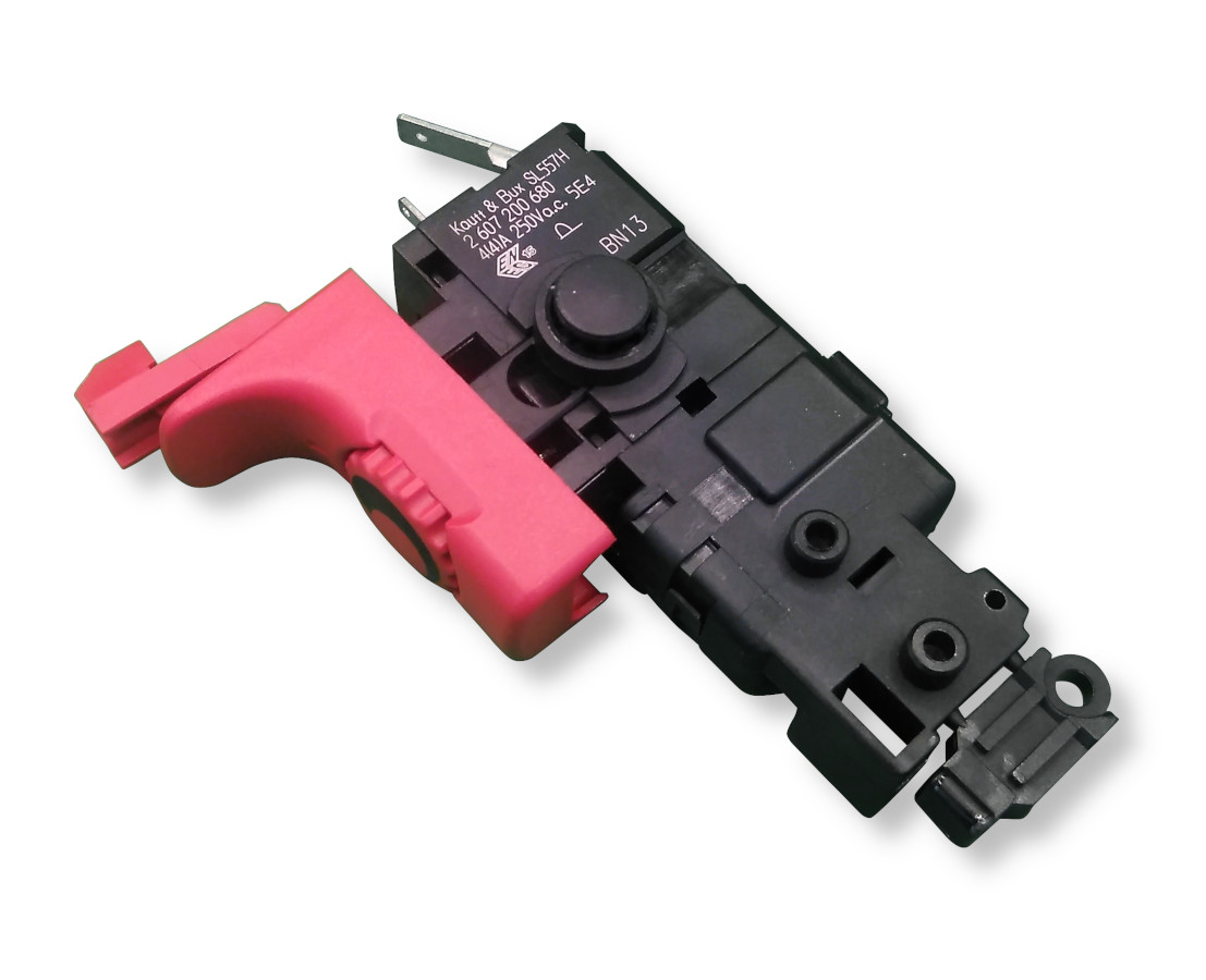 Interrupteur variateur perceuse GSB16RE Bosch pièce détachée 2607200680