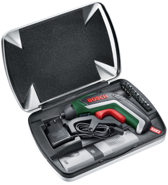 Ixo 5 Bosch - mini visseuse sans fil Li-Ion + chargeur + embouts vissage