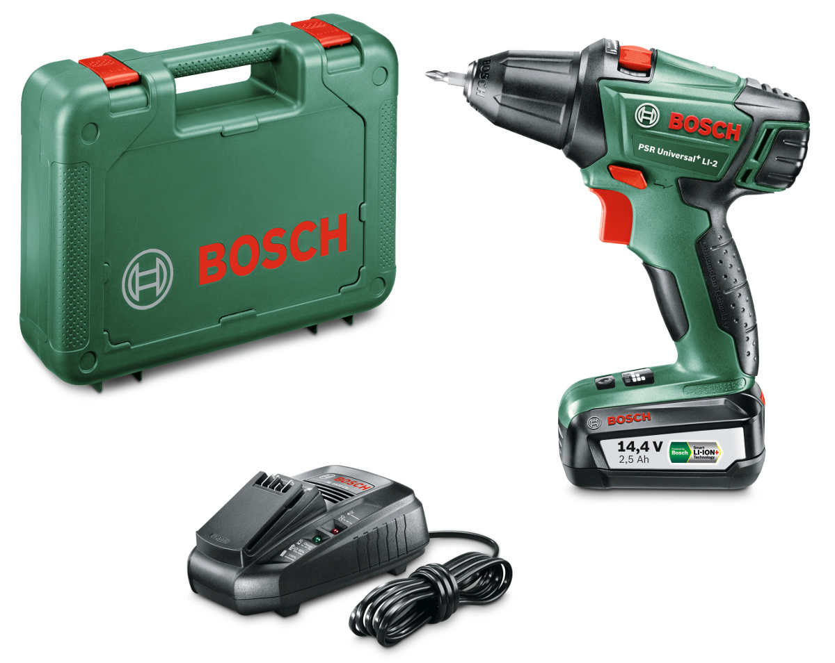 Perceuse-visseuse sans-fil PSR Universal+ LI-2 Lithium Ion Bosch batterie