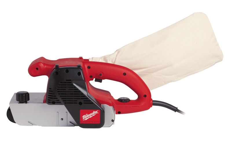 Ponceuse à bande Milwaukee BS 100 LE / largeur 100 mm 4933385150