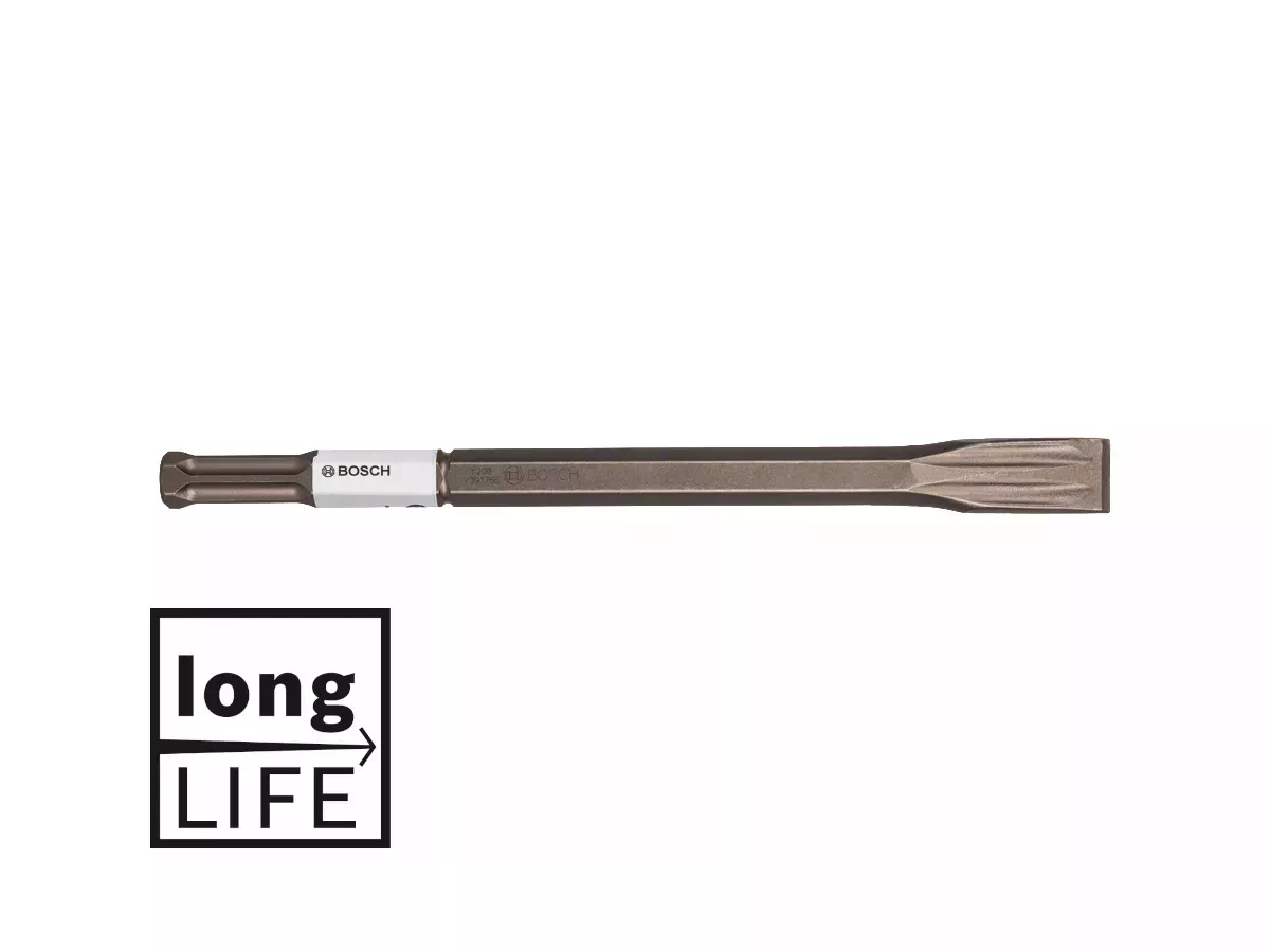 Burin plat 400x30mm GSH14C PRO HEX 22-5C Bosch 6 pans 22mm 2608690190