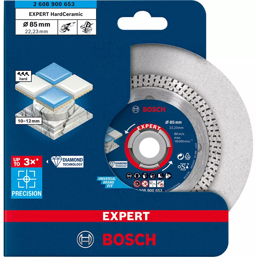 disque diamant carrelage 85mm EXPERT Bosch 2608900653