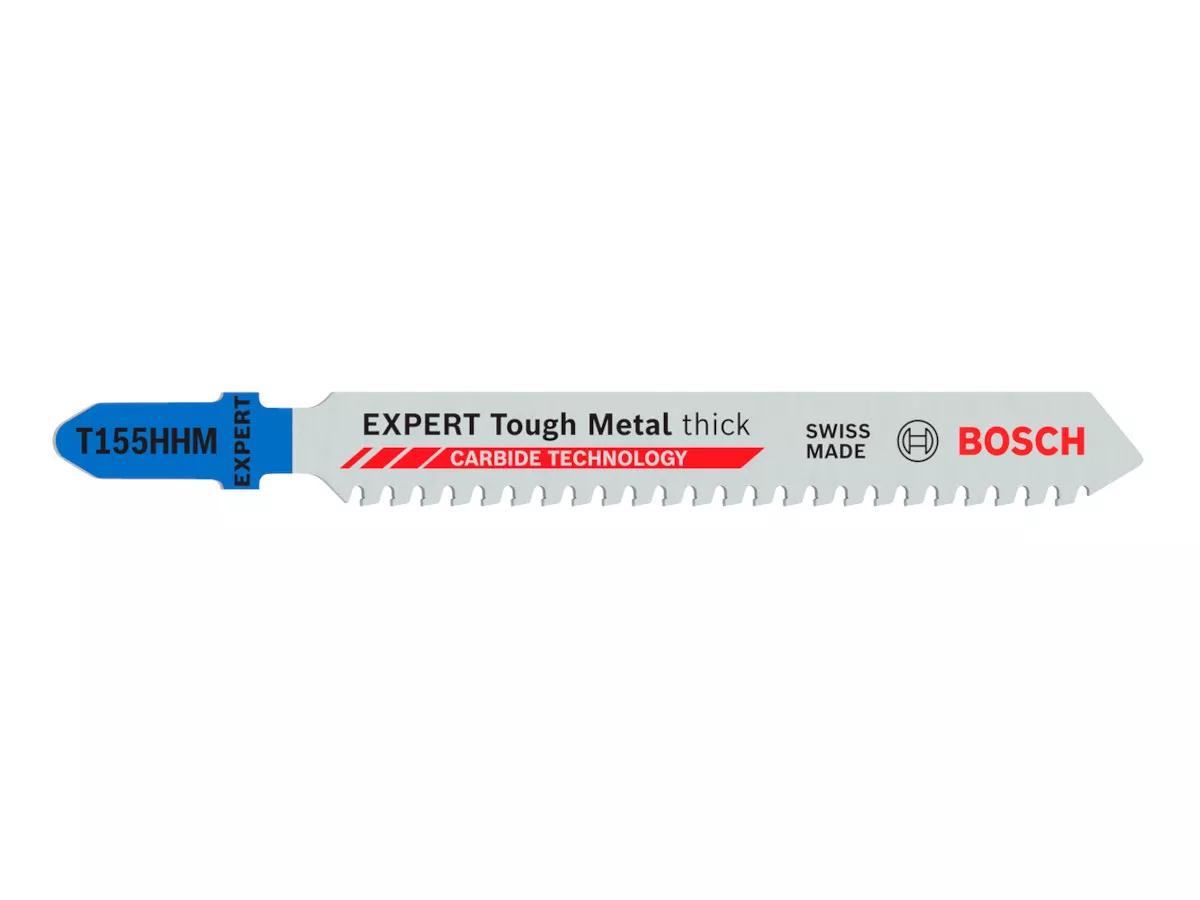 Lame scie-sauteuse inox EXPERT Tough Metal thick T155HHM Bosch 2608902482