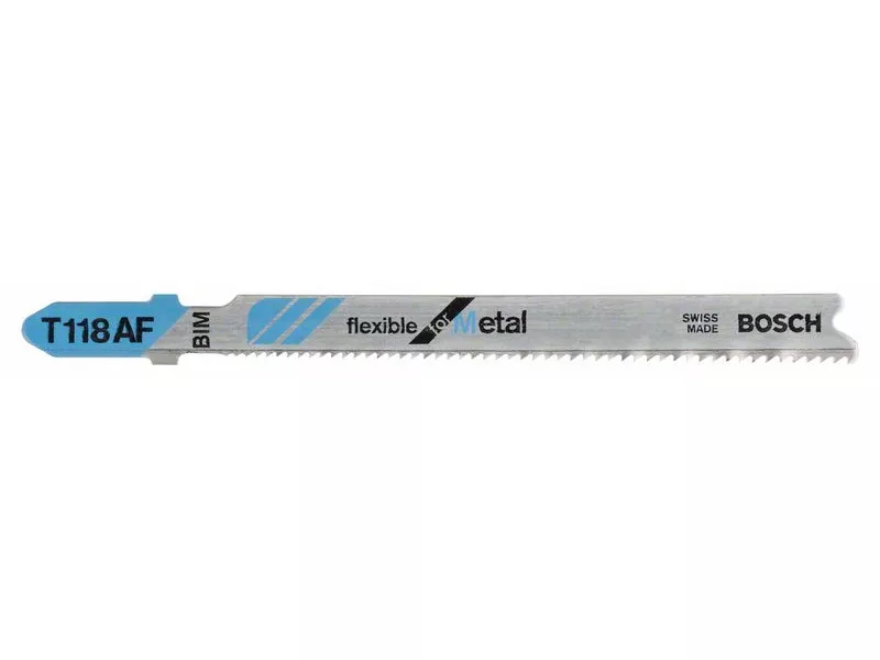 Lame scie-sauteuse T118AF BOSCH flexible for metal 2609256733