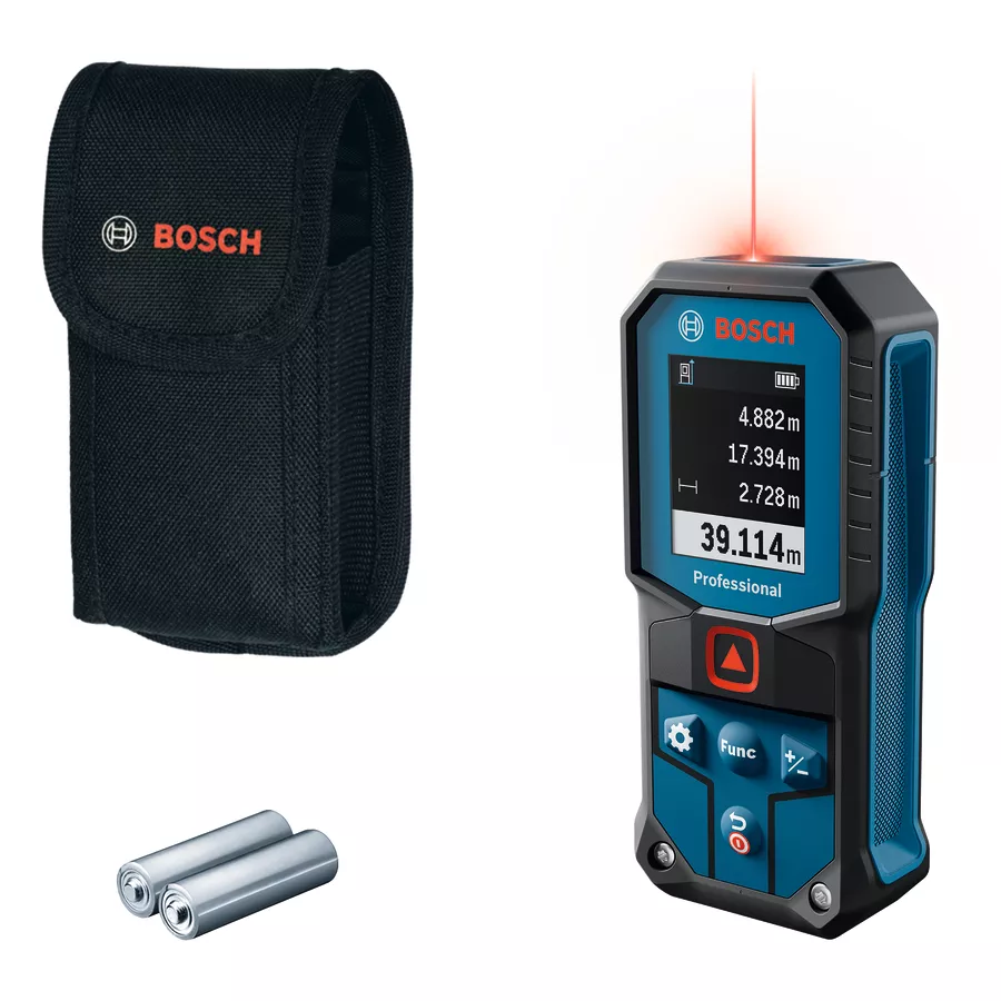 Télémètre lasermètre de poche GLM40-31 Bosch rouge portée 40m 0601075000