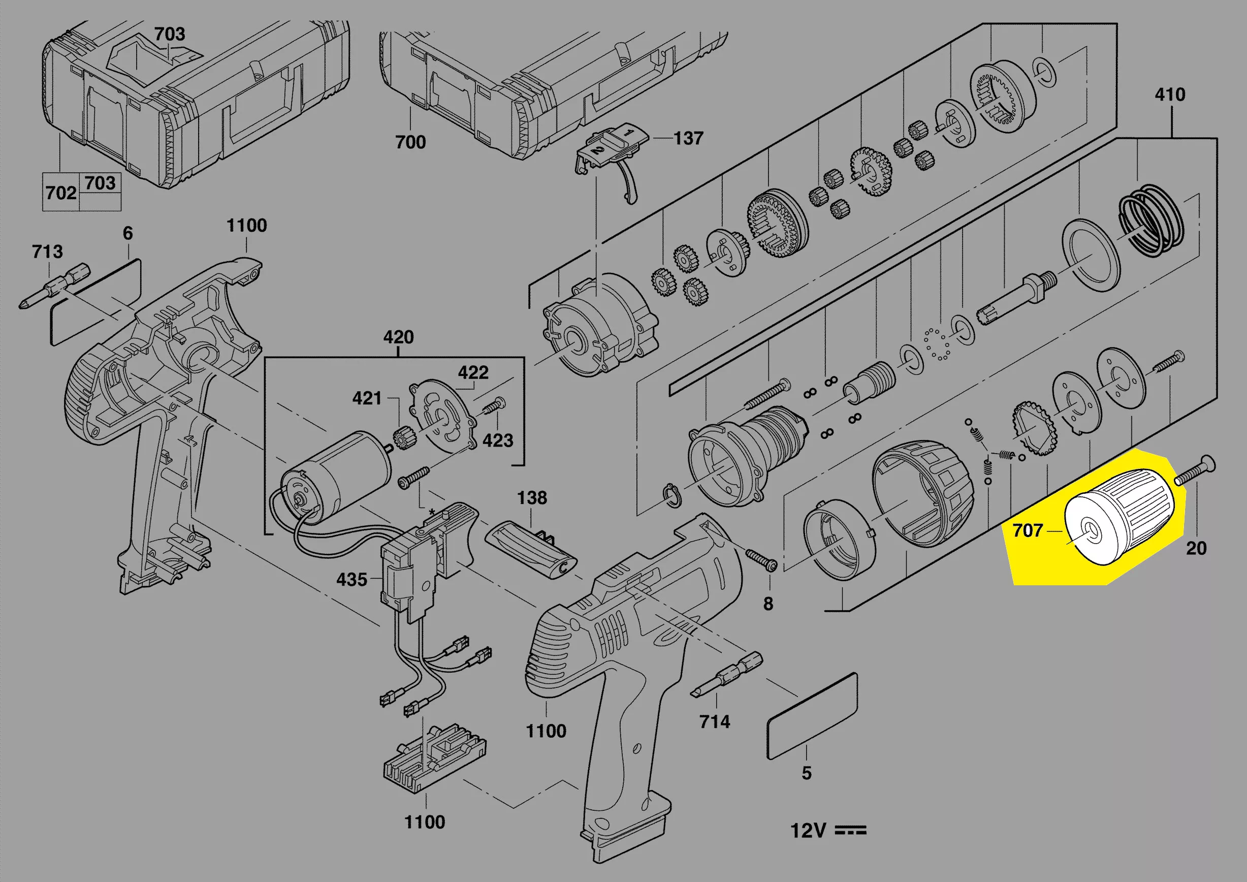 Magasin Pieces Detachees Perceuse Aeg