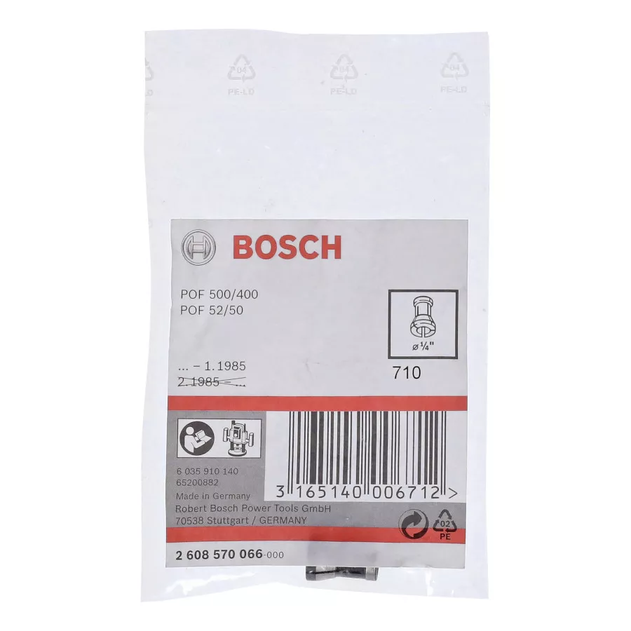 Pince serrage défonceuse POF50 POF500A meuleuse GGS27L Bosch