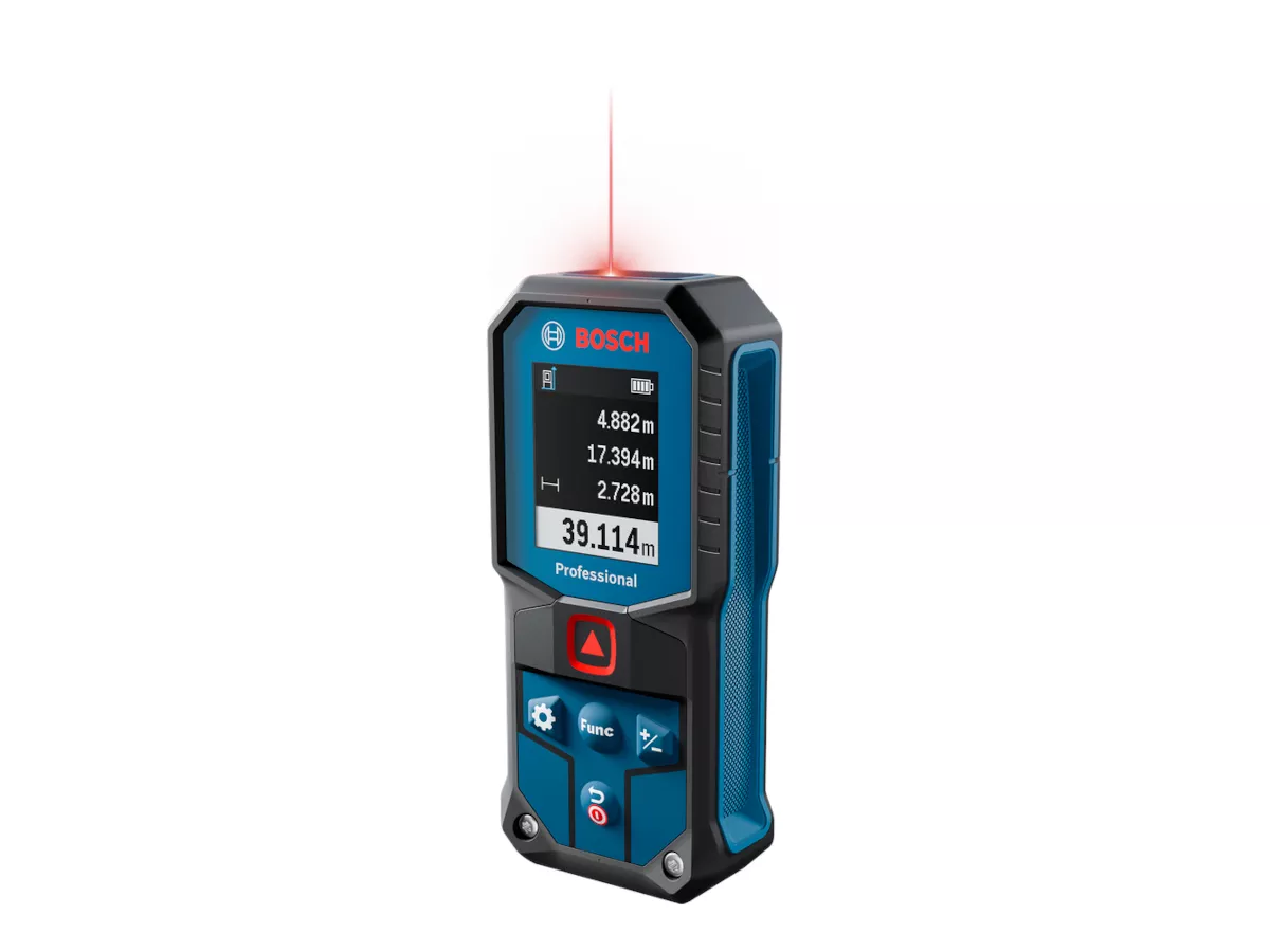 Télémètre lasermètre de poche GLM40-31 Bosch rouge portée 40m 0601075000